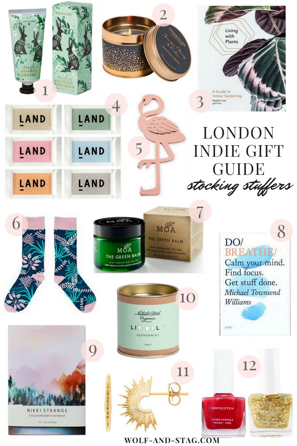 Indie Gift Guide - Stocking Stuffers - London - Numbers » Wolf & Stag Indie Gift Guide - Stocking Stuffers - London - Numbers » Wolf & Stag